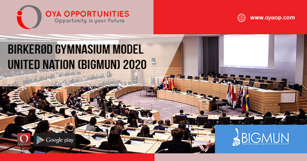 Birkerød Gymnasium Model United Nation (BIGMUN) 2020 - OYA ...