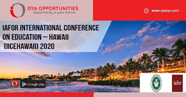 IAFOR International Conference on Education – Hawaii (IICEHawaii) 2020 ...